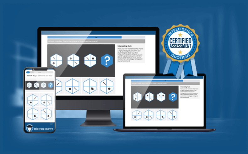 Gimmemore IQ Test: Premium certificate and accurate IQ score